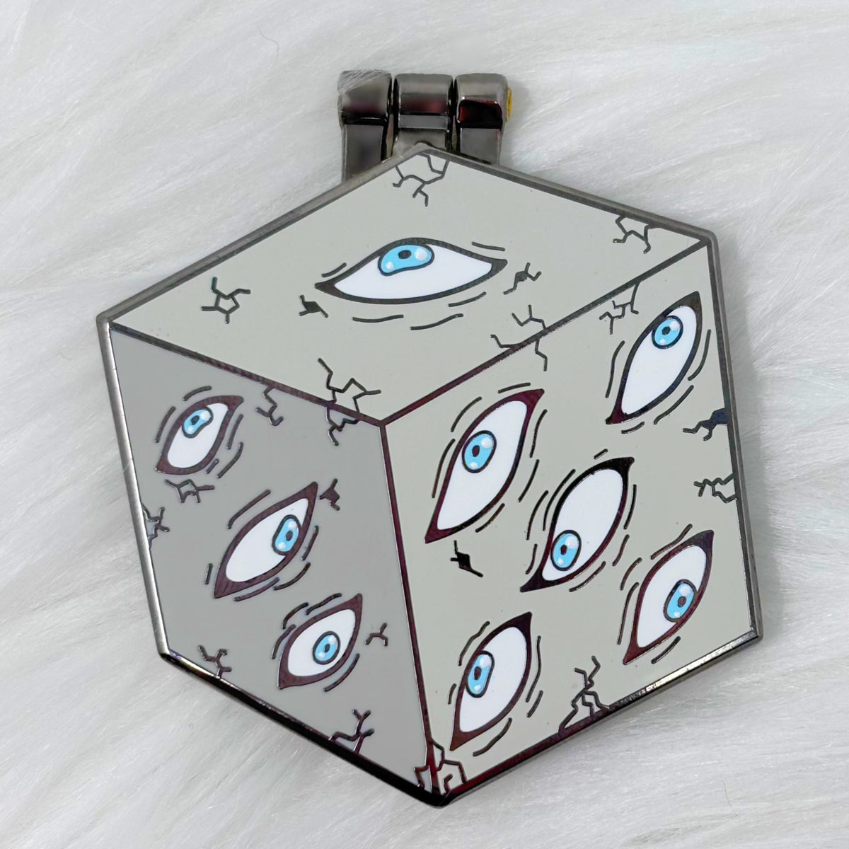 Sealed Away Hinged Enamel Pin – NattyCat