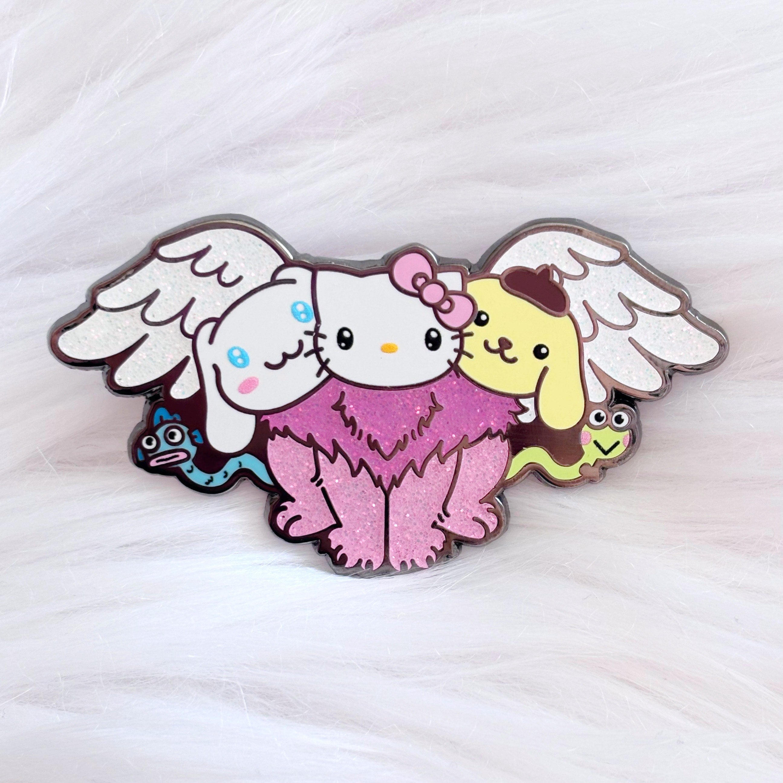 Cute Chimera Enamel Pin – NattyCat