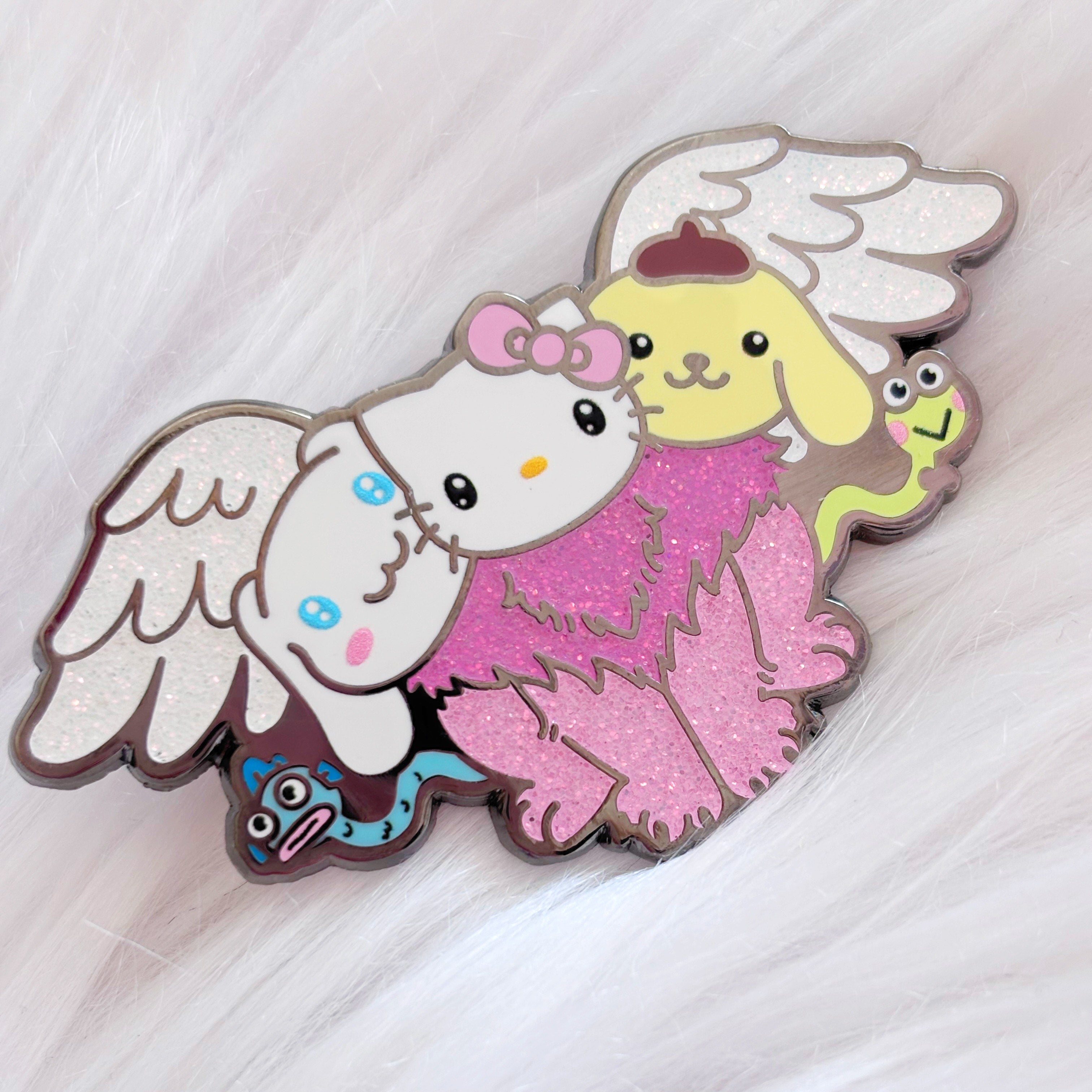 Cute Chimera Enamel Pin – NattyCat