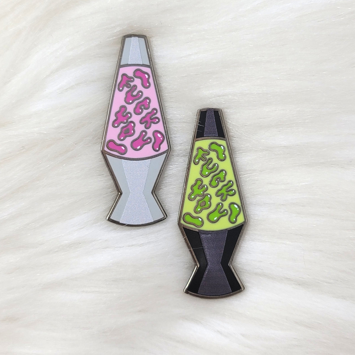 Lovely Lava Lamp Enamel Pin – NattyCat