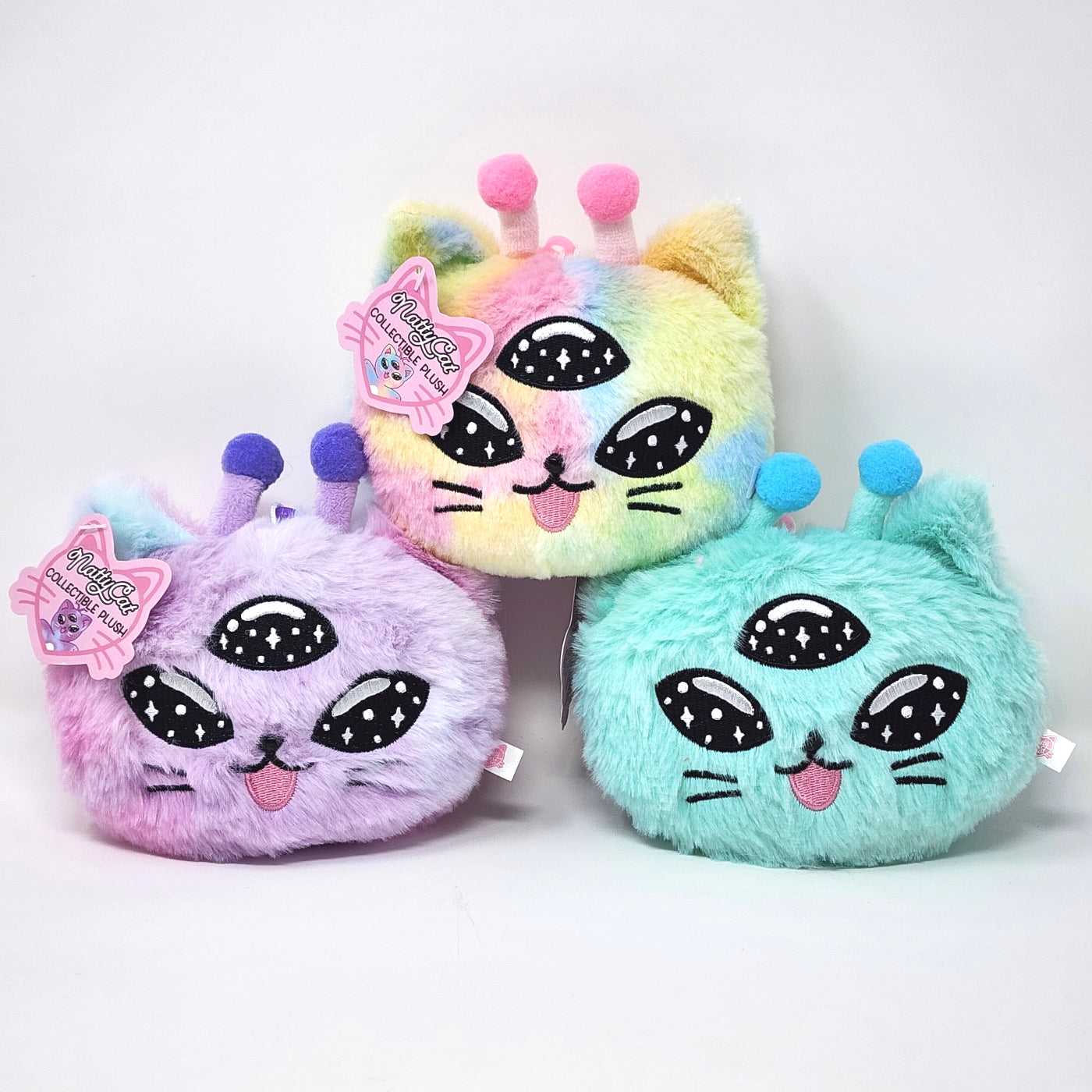 Alien Kitty Plush Keychain – NattyCat