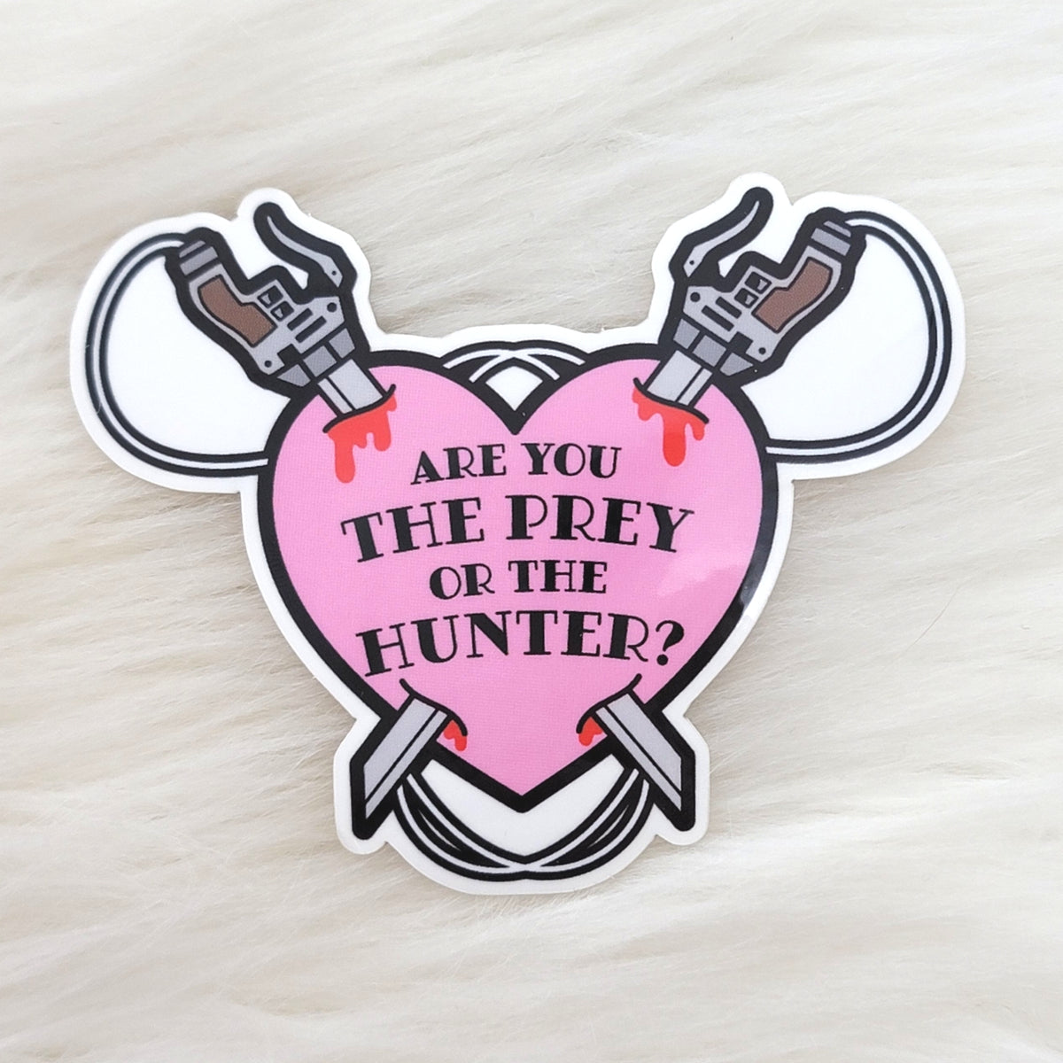Prey or Hunter Sticker – NattyCat