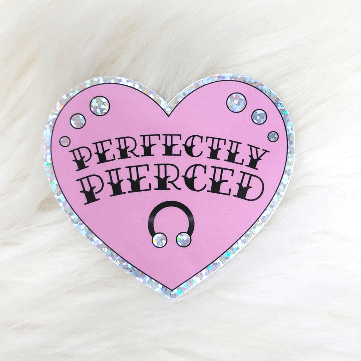 Perfectly Pierced Sticker – NattyCat