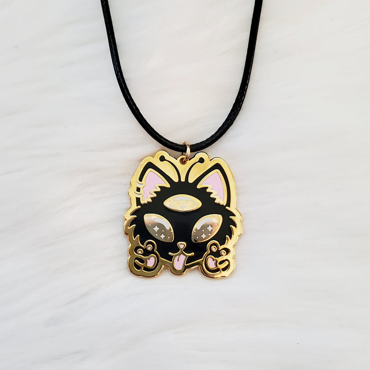 Alien Kitty Charm Necklace – NattyCat